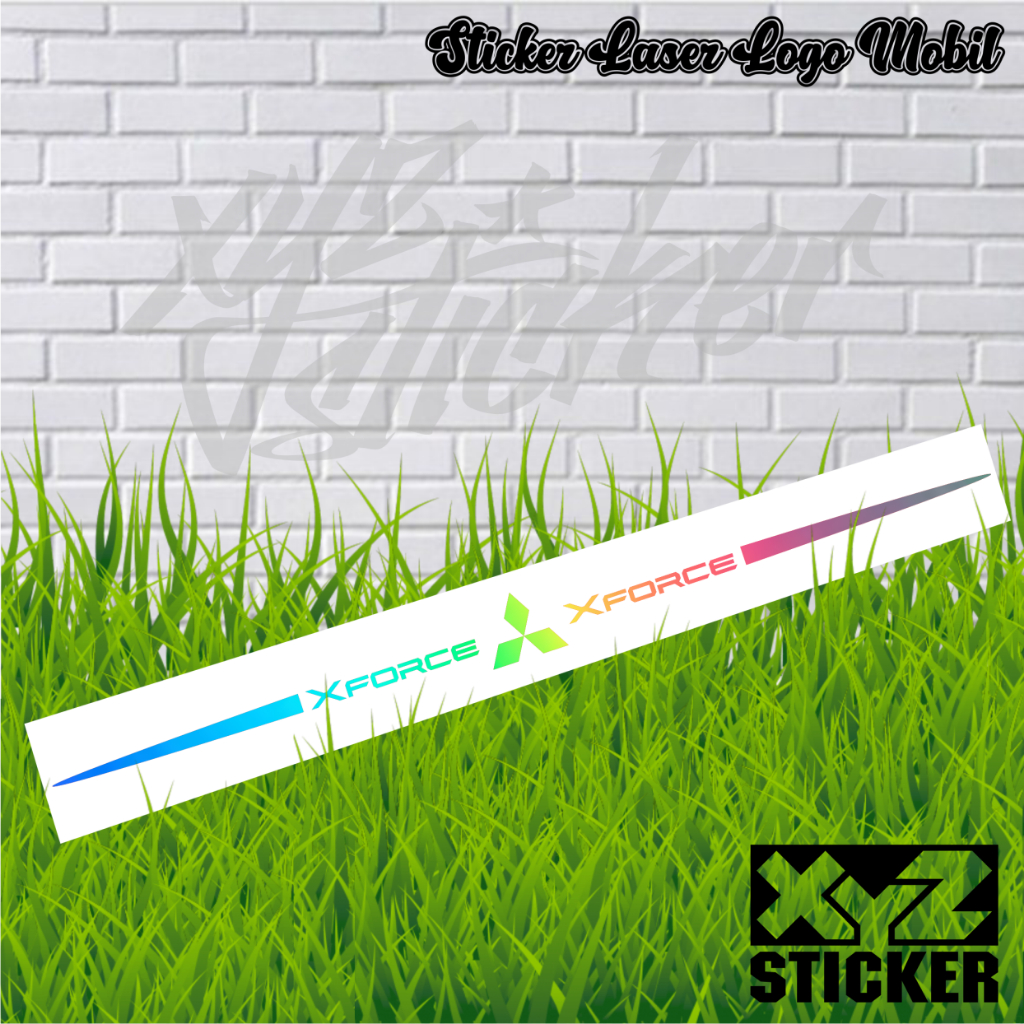 Jual Sticker Laser Hologram logo Mobil Mitsubishi Canter, Galant ...