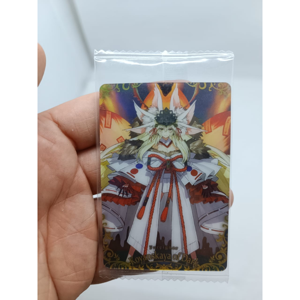 Jual Fate Grand Order FGO Foreigner Koyanskaya of Dark Bandai Wafer ...