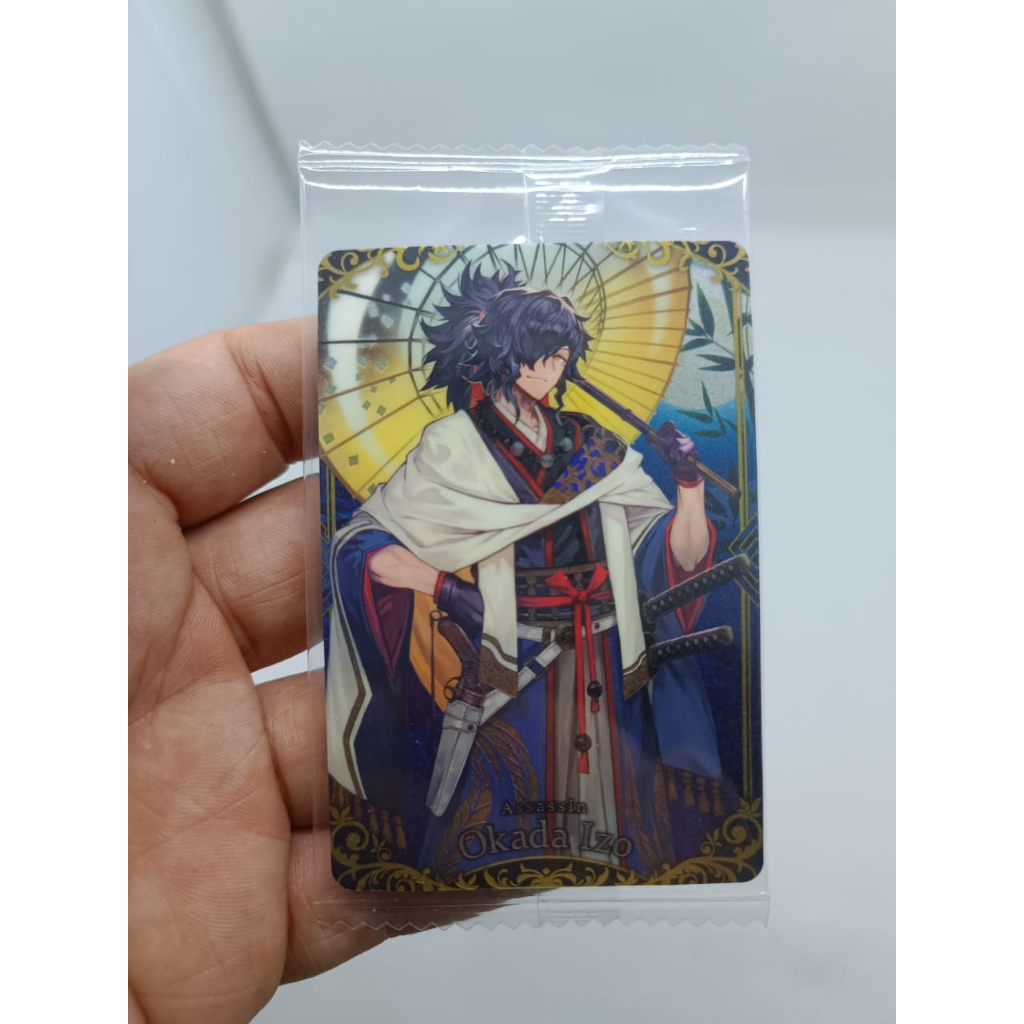 Jual Fate Grand Order FGO Assassin Okada Izo Bandai Wafer Card ...