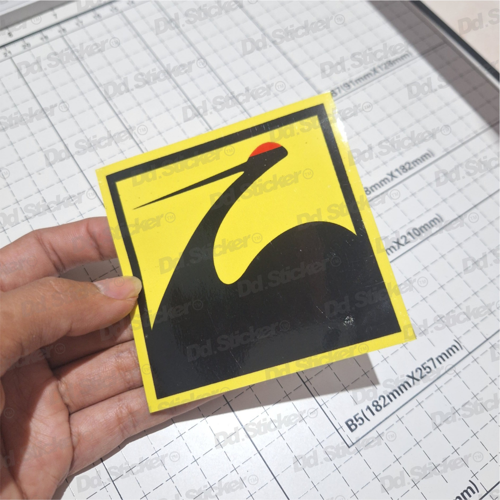 Jual sticker spoon sport kotak kuning JDM | Shopee Indonesia