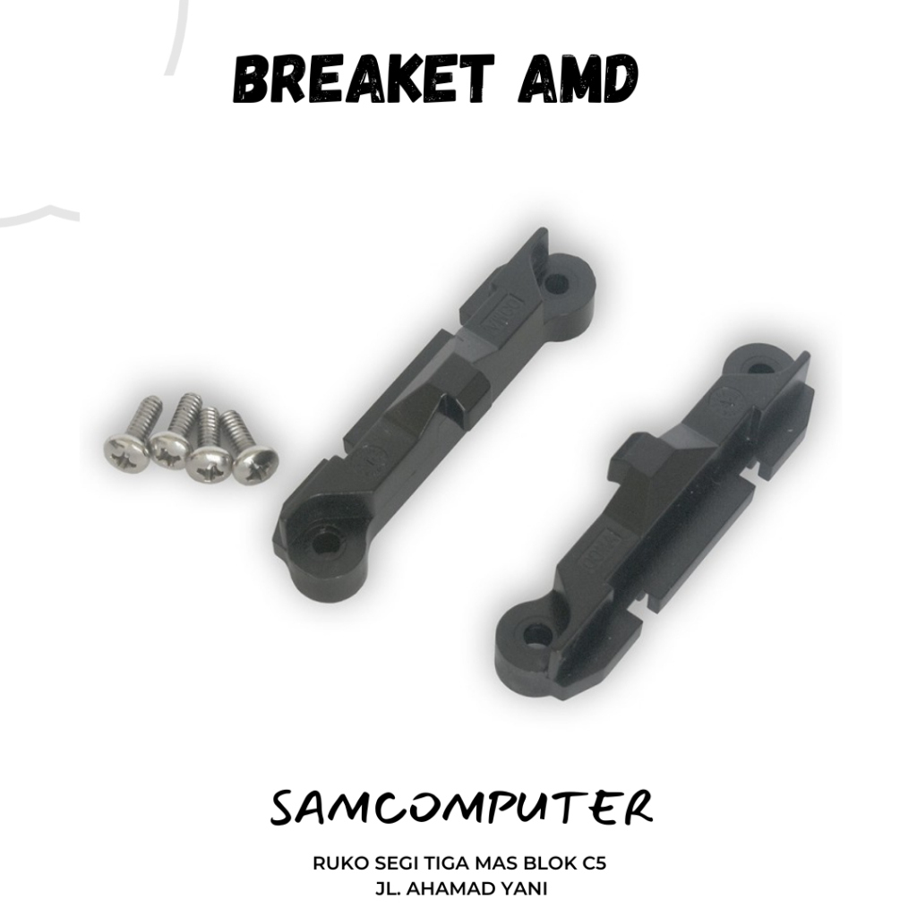 Jual AMD AM4 Mouting kit Bracket white Screw Dudukan HSF | Shopee Indonesia