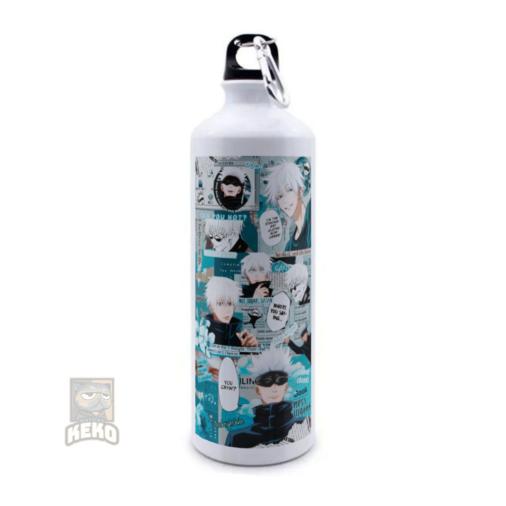 Jual Botol Sport Anime Manga Comic Jujutsu Kaisen Satoru Gojo Megumi ...