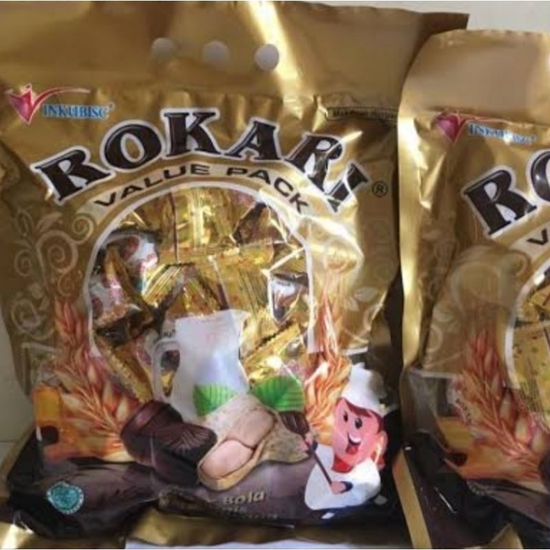 Jual ROKARI Coklat Wafer Ball Salut Chocolate Sepack Isi 50pcs 350gr Coklat ROKARI | Shopee ...