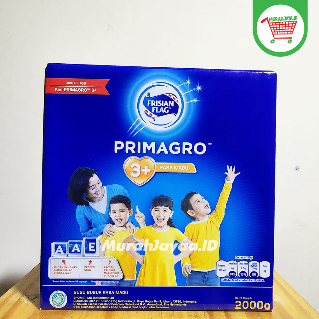 Jual SUSU MURAH Primagro 3+ Madu 2000 gr Susu Formula Pertumbuhan Anak ...