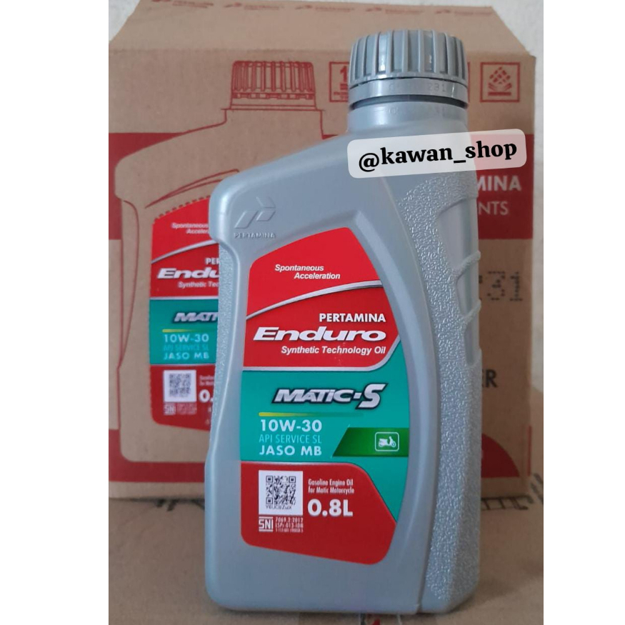 Jual OLI PERTAMINA ENDURO MATIC S 0,8L 100% ASLI DIJAMIN | Shopee Indonesia