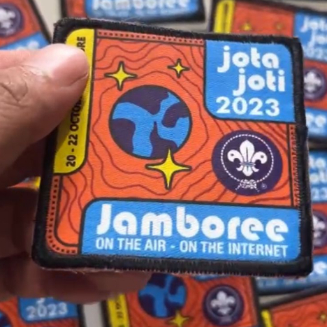 Jual badge tiska jota joti pramuka 2024 bordir dan dtf lis bordir ...