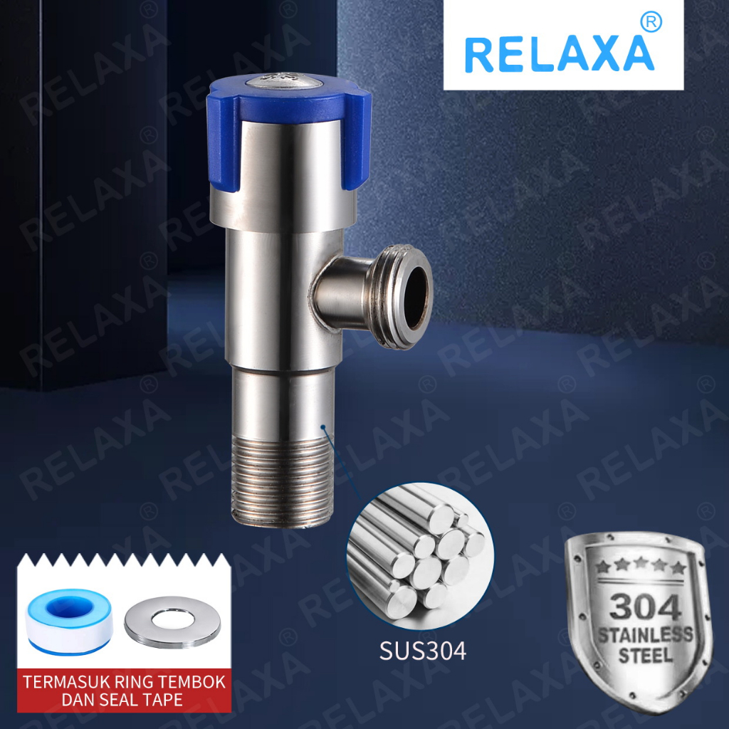 Jual SUS304 Kran Shower Single Stop Stainless Steel TERMURAH | Shopee ...