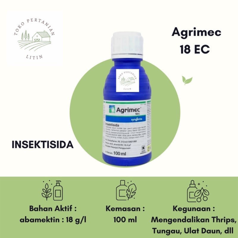 Jual Agrimec 18 EC - 100 ml (Insektisida Akarisida) Mengendalikan ...