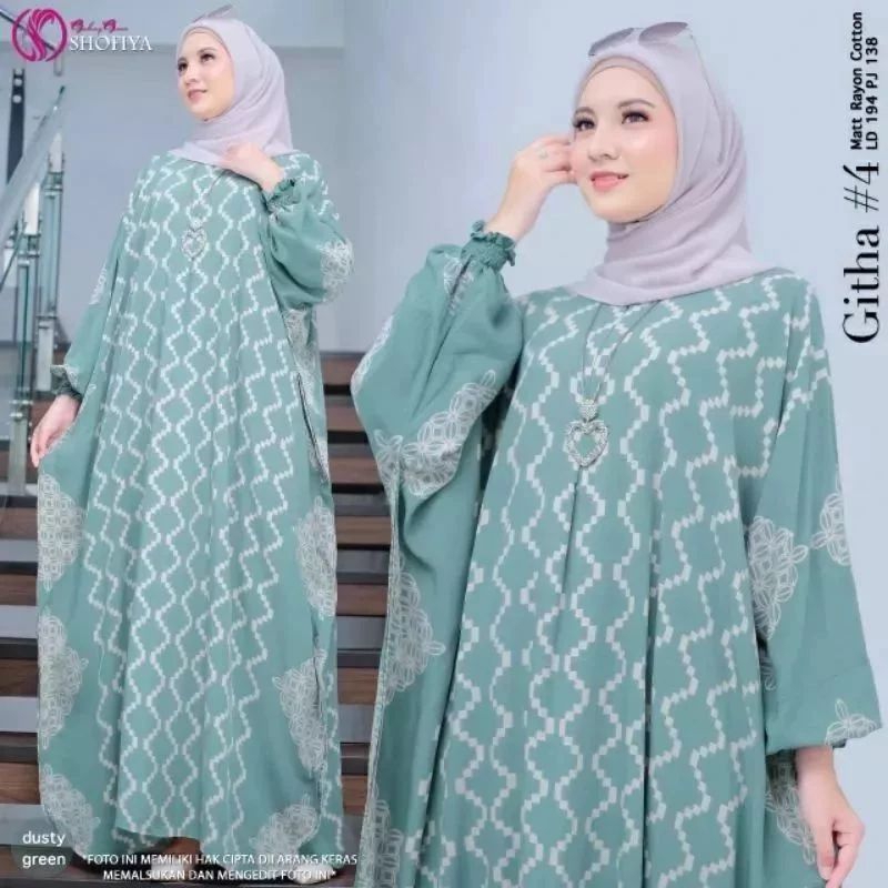 Jual Daster Kaftan Jumbo Terbaru 2024 Premium Daster Kaftan Kekinian ...