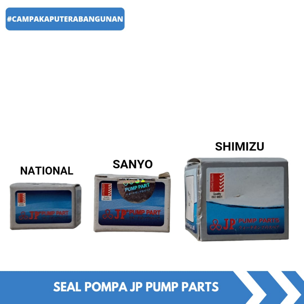 Jual Seal Pompa JP Pump Parts Untuk Mesin Pompa Air Sanyo / Shimizu ...