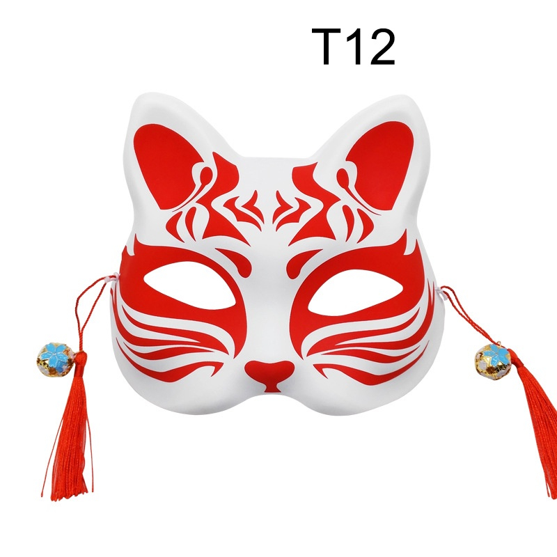 Jual TOPENG ANIME COSPLAY KITSUNE ANBU RUBAH BUNKASAI JEPANG FESTIVAL ...