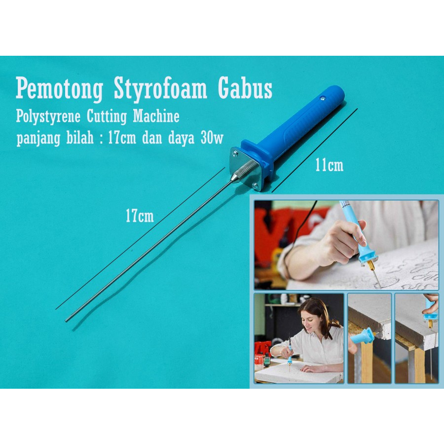 Jual Alat Pemotong Busa model solder /Gabus Polystyrene Styrofoam ...