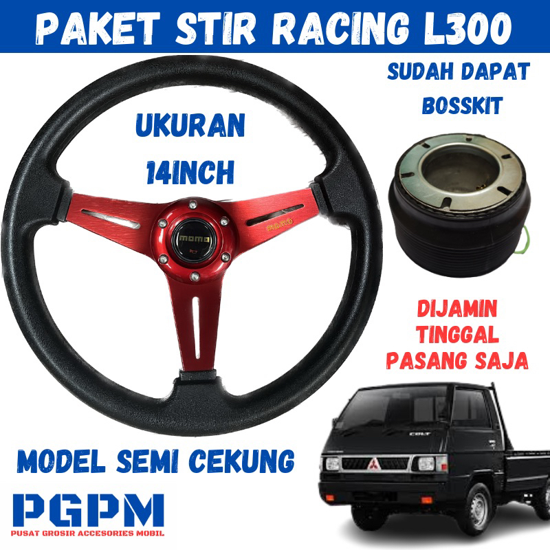 Jual Stir Racing L300 Model Semi Cekung 14inch Dijamin PnP Tinggal ...