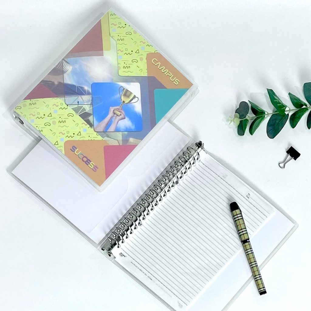 Jual BOS Binder Note A5 / Book Ring Besi/ Buku Binder A5 | Shopee Indonesia