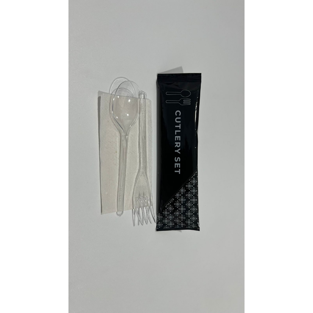Jual Sendok makan garpu tissu set/utensil set | Shopee Indonesia