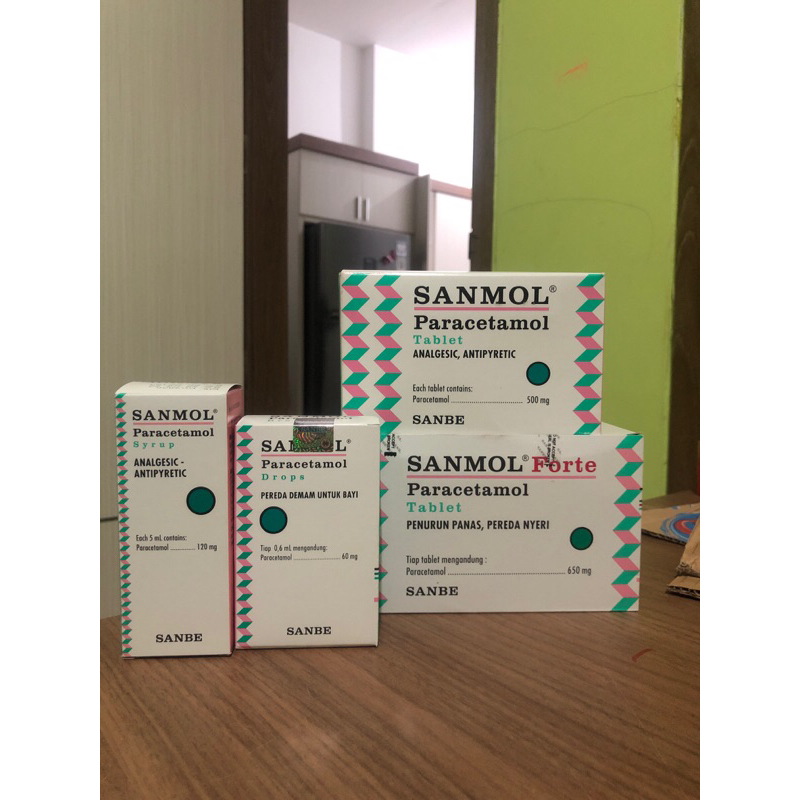 Jual sanmol sirup / drop / paracetamol | Shopee Indonesia