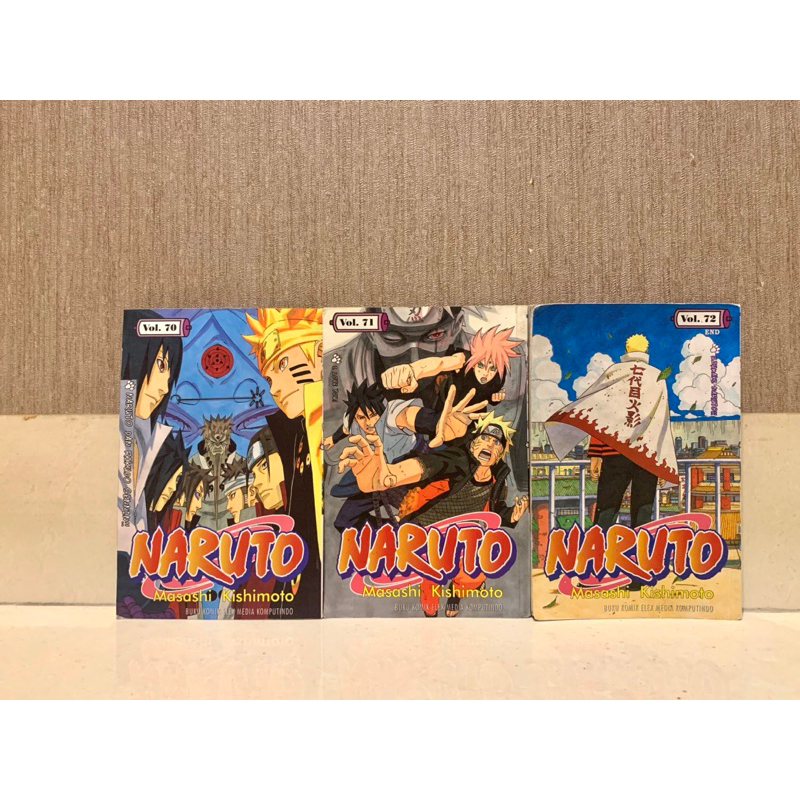 Jual Komik Manga Set Cabutan Naruto 70,71,72 | Shopee Indonesia