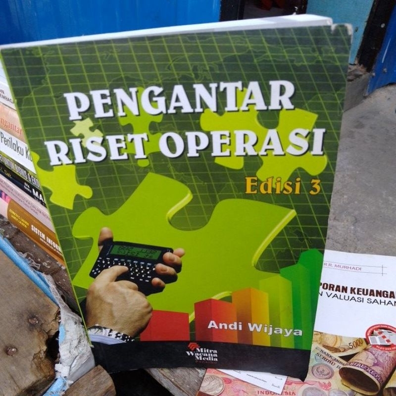 Jual pengantar riset operasi edisi 3 Andi Wijaya buku (original) | Shopee Indonesia