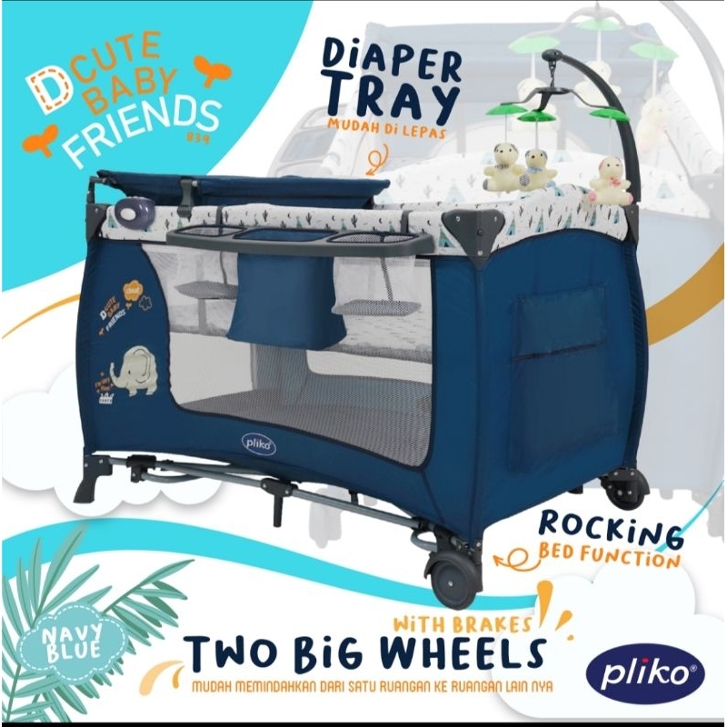 Jual Box Baby Pliko Cute Baby 839 XLR / Tempat Tidur Bayi | Shopee ...