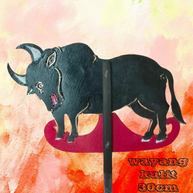 Jual wayang kulit banteng 30cm | Shopee Indonesia