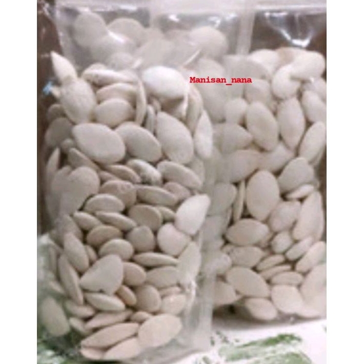 Jual Kuaci Putih jumbo / Kuaci Teh / Kuaci Greentea (250gram) | Shopee ...