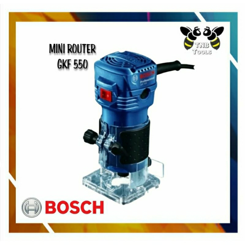 Jual BOSCH Mini Router GKF 550 | Mesin Trimmer Listrik | Shopee Indonesia
