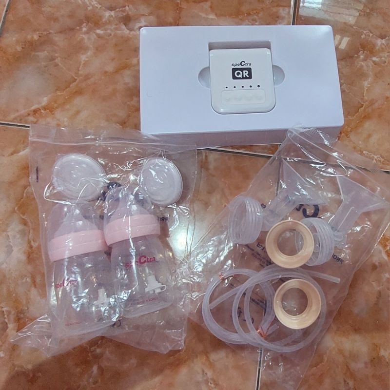 Jual 90% BARU - Spectra QR Rechargeable Double Breastpump - Prelove | Shopee Indonesia