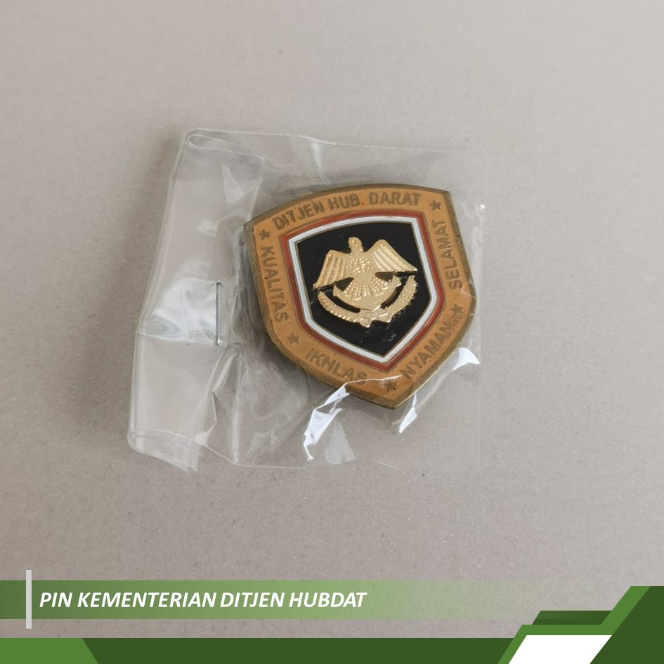 Jual PIN Ditjen Hubdat Kemenhub Kementerian Perhubungan Magnet | Shopee ...