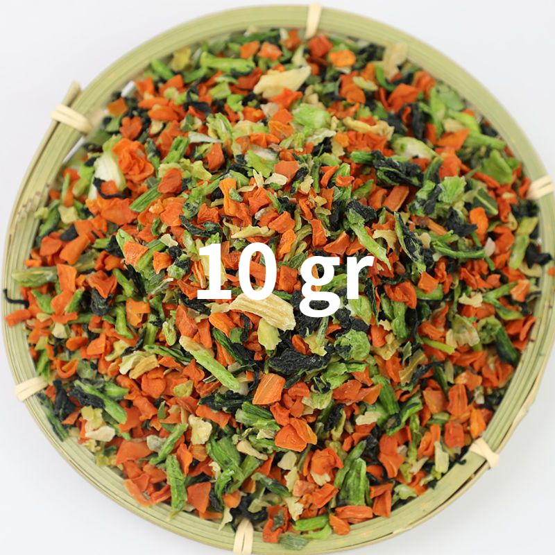 Jual Snack salad kering untuk Hamster, kelinci, anjing, kucing 100gr ...