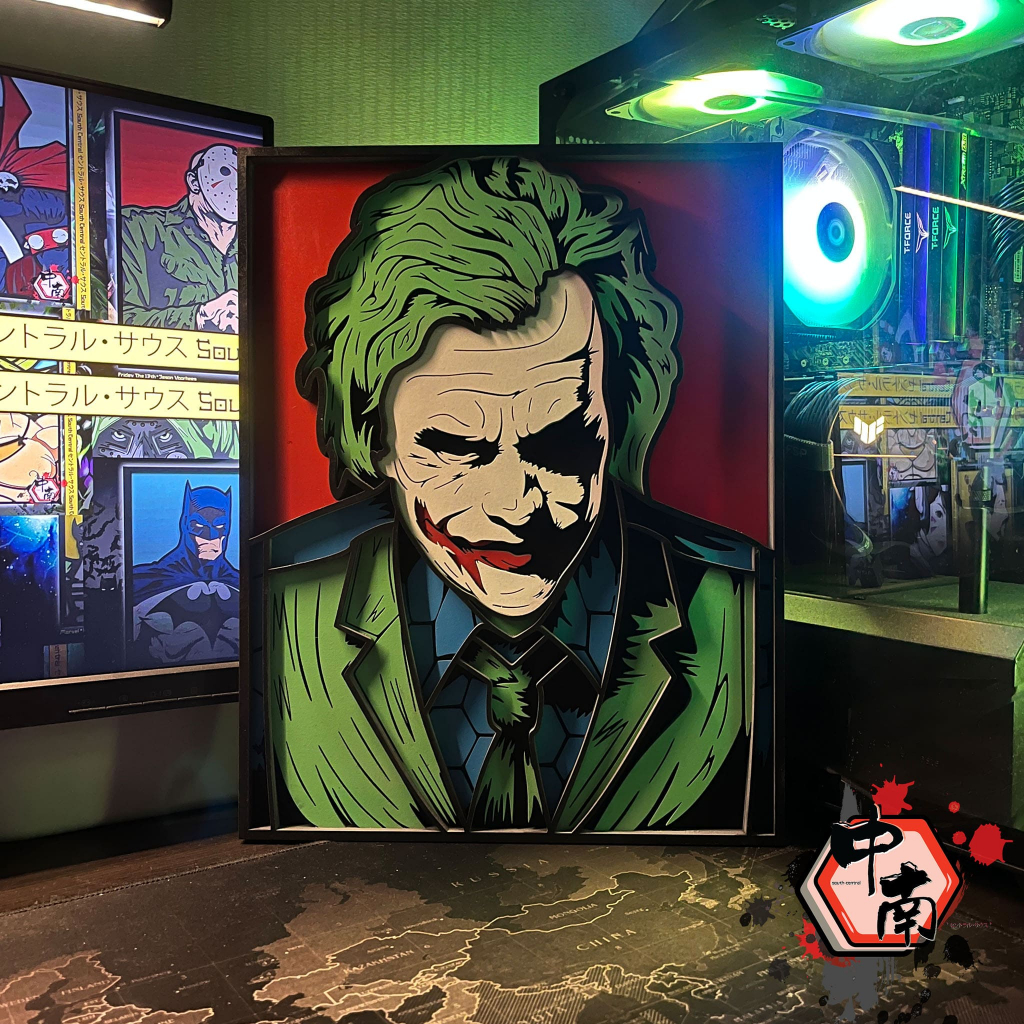 Jual Poster 3D Multilayer DC Universe The Joker | Shopee Indonesia