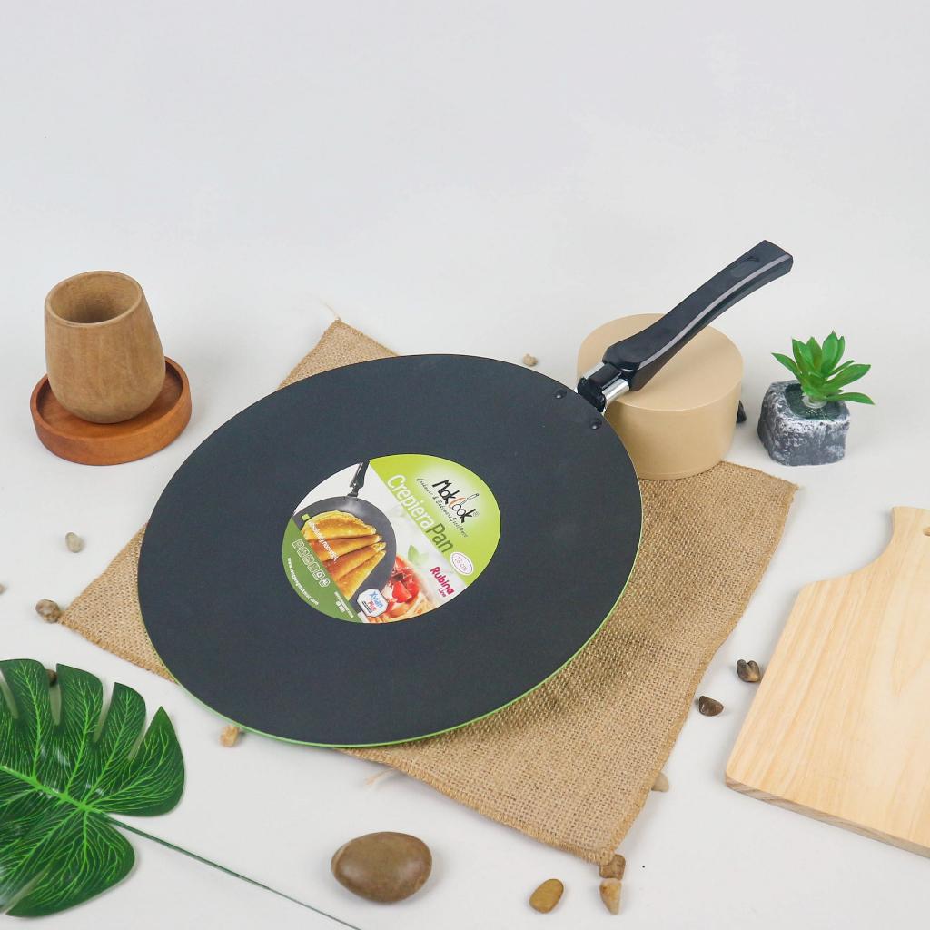 Jual Makcook Wajan Crepes Pan 28 cm | Wajan Kulit Lumpia Anti Lengket ...