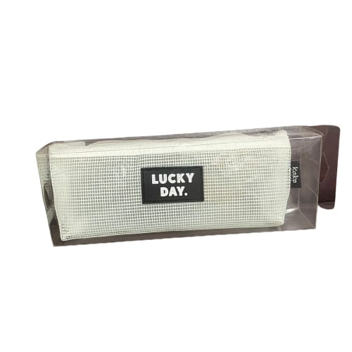 Jual Gramedia Medan - Kako Pencase Trapezoid Mesh Black/White KK- 12677 | Shopee Indonesia