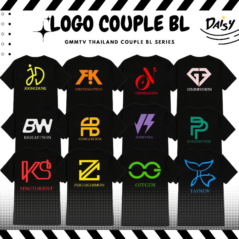 Jual KAOS T-SHIRT LOGO COUPLE BL THAILAND SERIES || KAOS AKTOR GMMTV ...