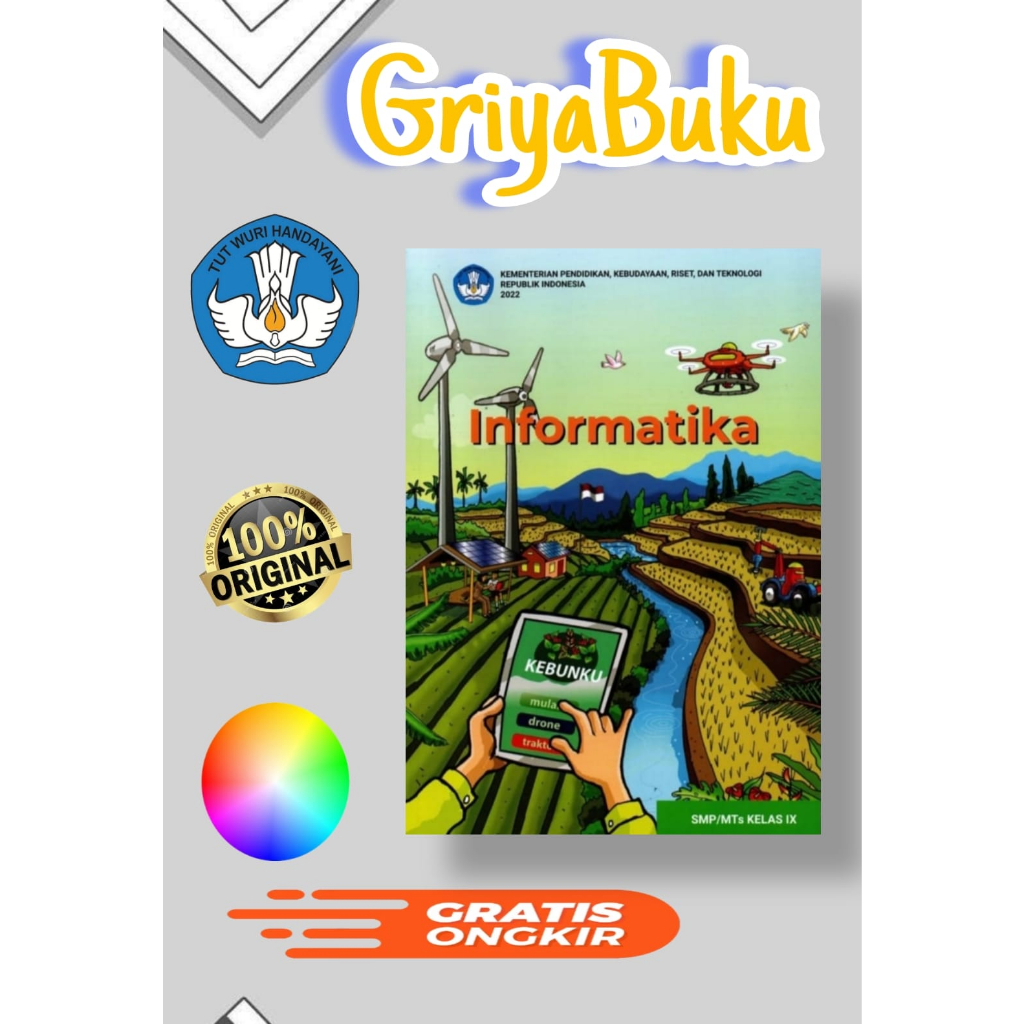 Jual BUKU PAKET SISWA SMP/MTS INFORMATIKA KELAS 9 KURIKULUM MERDEKA (KURMER) | Shopee Indonesia