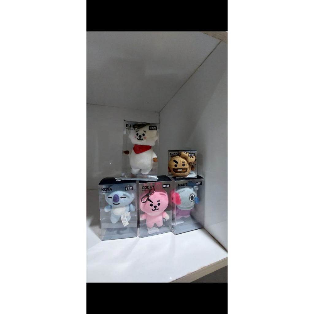 Jual [OFFICIAL BT21] BT21 LINE OFFICIAL BAG CHARM DOLL (COOKY/SHOOKY ...