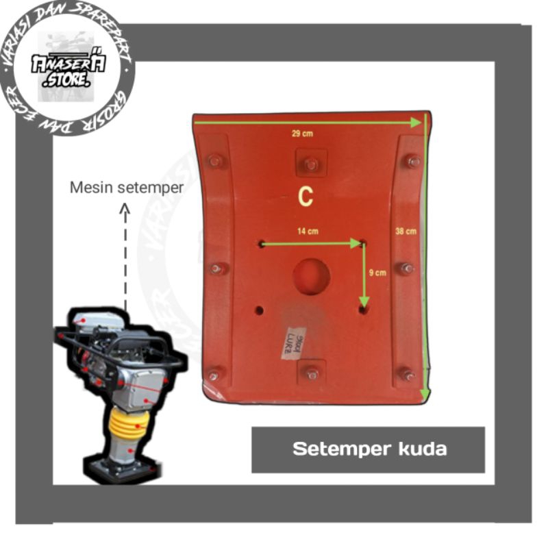 Jual sepatu stemper kuda, Spare part sepatu untuk stamper kuda/pemadat ...