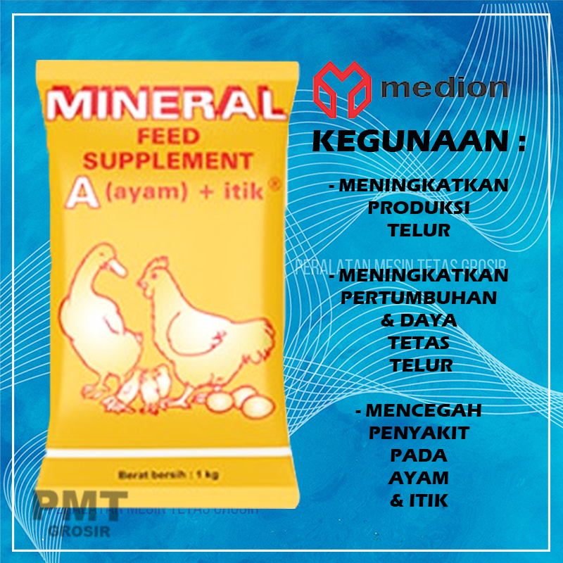 Jual Mineral Medion Feed Supplement Ayam Itik 1kg PMT | Shopee Indonesia