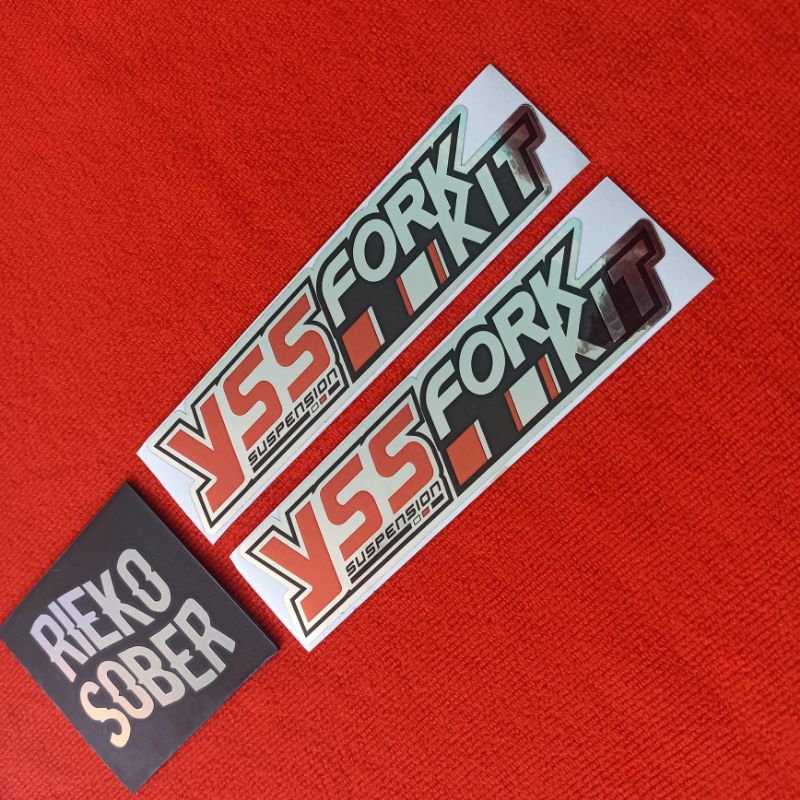 Jual Stiker Yss Shock Breaker Depan Fork Kit Suspension | Shopee Indonesia
