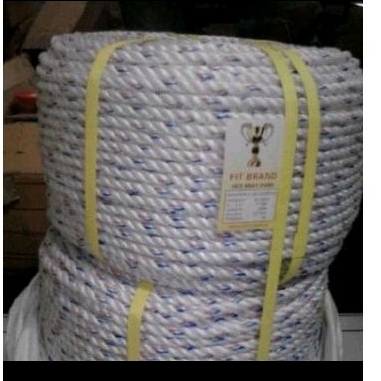 Jual 8mm tali nilon putih 8 mili tali tambang nylon rope tali timba ...