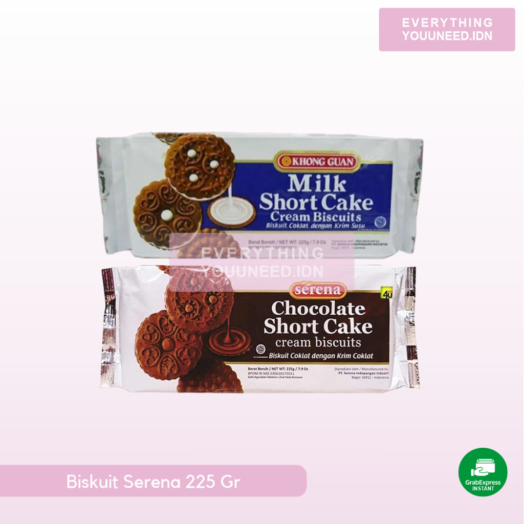 Jual Serena Biskuit Coklat Dengan Krim Coklat/ Susu 225 Gr | Shopee ...
