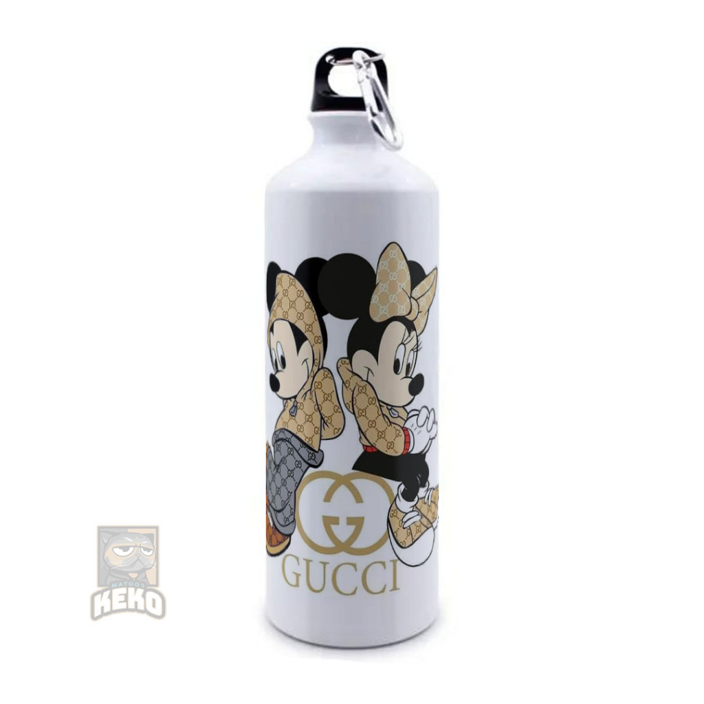 Jual Botol Sport LV Guci Superm dior mickey minnie mouse Pattern ...