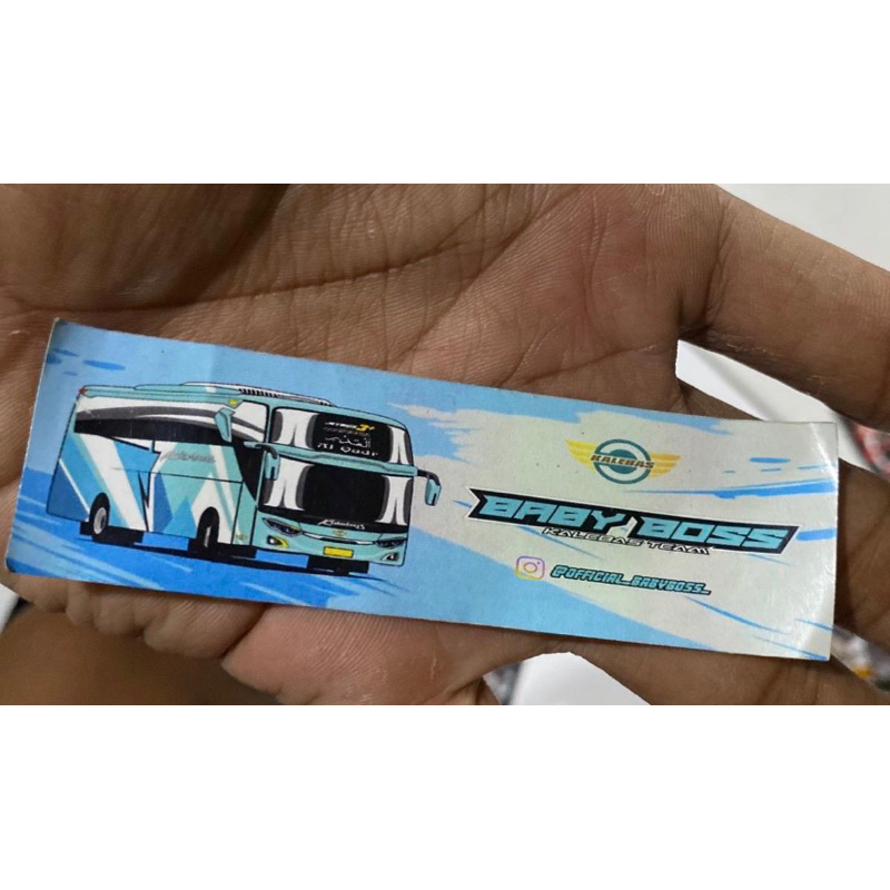 Jual stiker bus kalebas baby boss | Shopee Indonesia