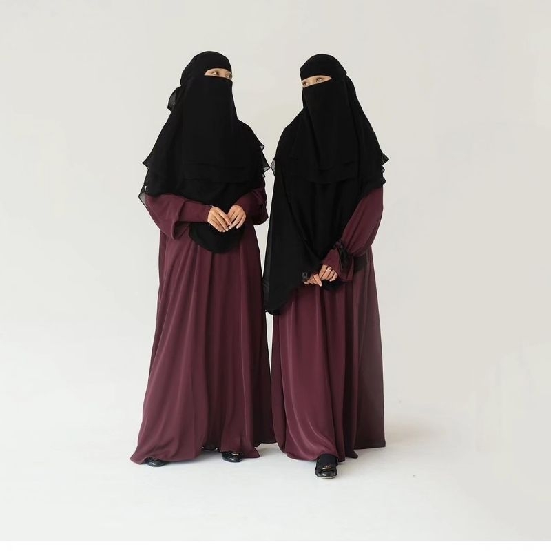 Jual pre gaia abaya by aqsamodestwear aqsa modest wear gaia abaya ogura ...