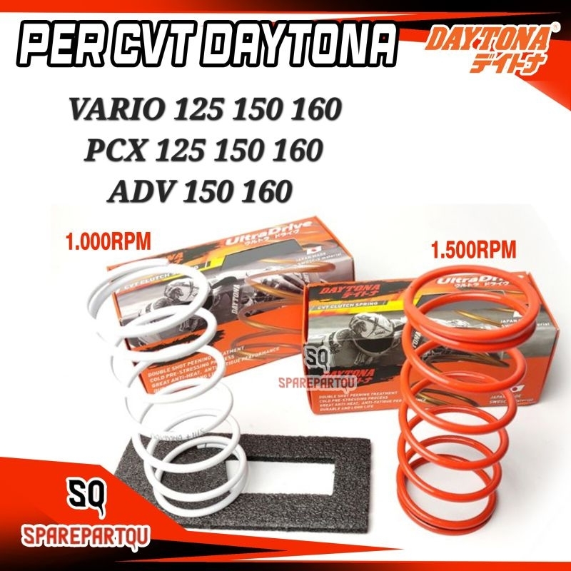 Jual PER CVT DAYTONA RACING VARIO 125 150 160 PCX 125 150 160 ADV 150 ...