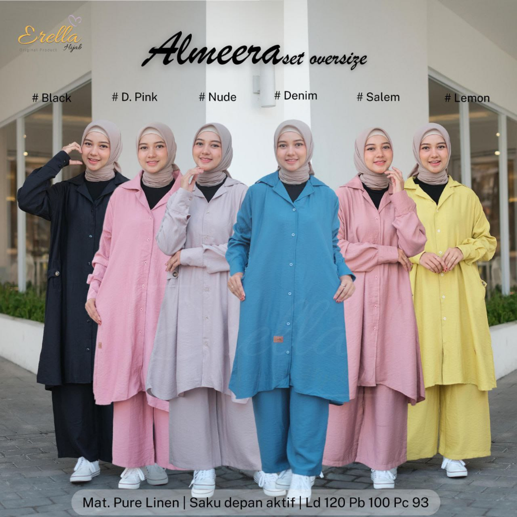 Jual Almera Set Oversize by Erella | Shopee Indonesia