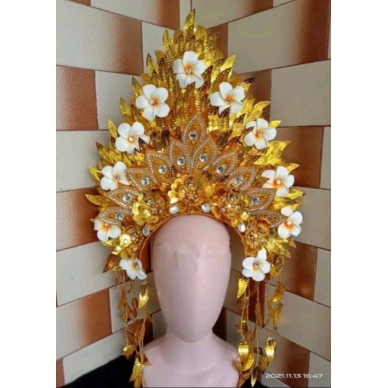 Jual MAHKOTA BALI JUNTAI/MAHKOTA BUNGA TARI BALI | Shopee Indonesia