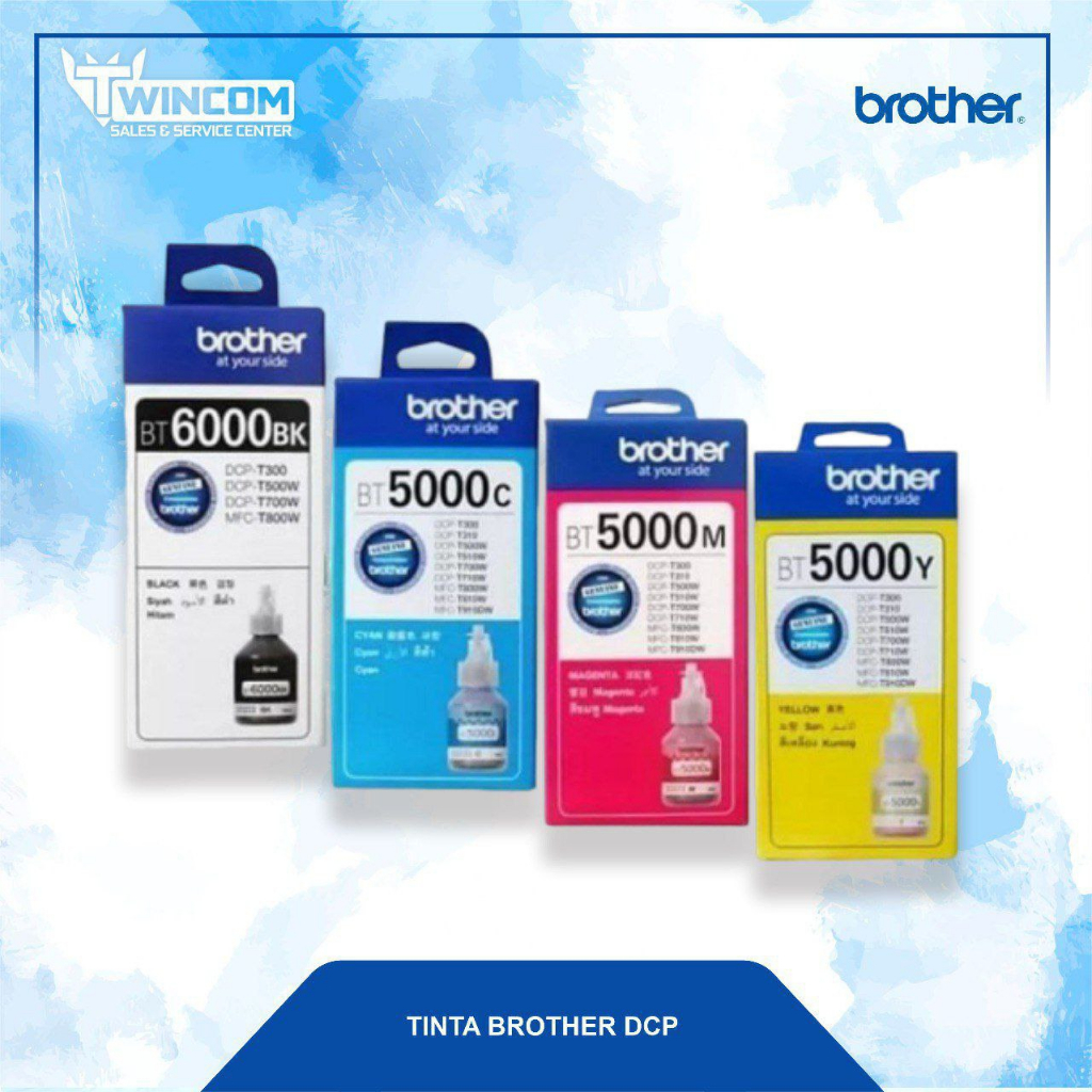 Jual Tinta Brother BT DCP l all colour l Original termurah l DCP-T300, DCP-T500W, DCP-T700W, dan ...