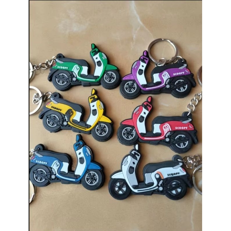 Jual Gantungan Kunci Miniatur Motor Honda Scoopy - Mainan Kunci Motor ...