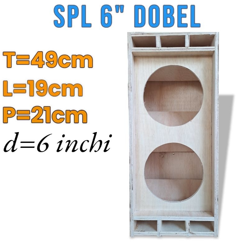 Jual Box Speker SPL dobel 6 inc dan 4 inc | Shopee Indonesia