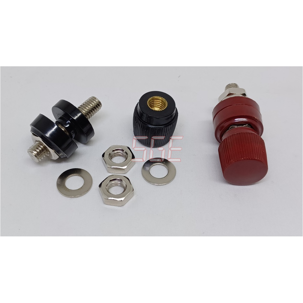 Jual Binding Post Jumbo Set Soket Banana 6mm | Shopee Indonesia